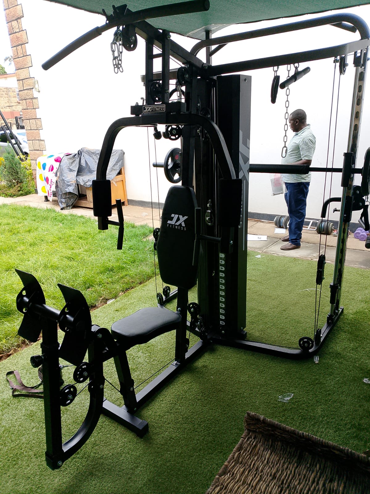 3 station multi Gym Machine - Happy Fitness Kenya