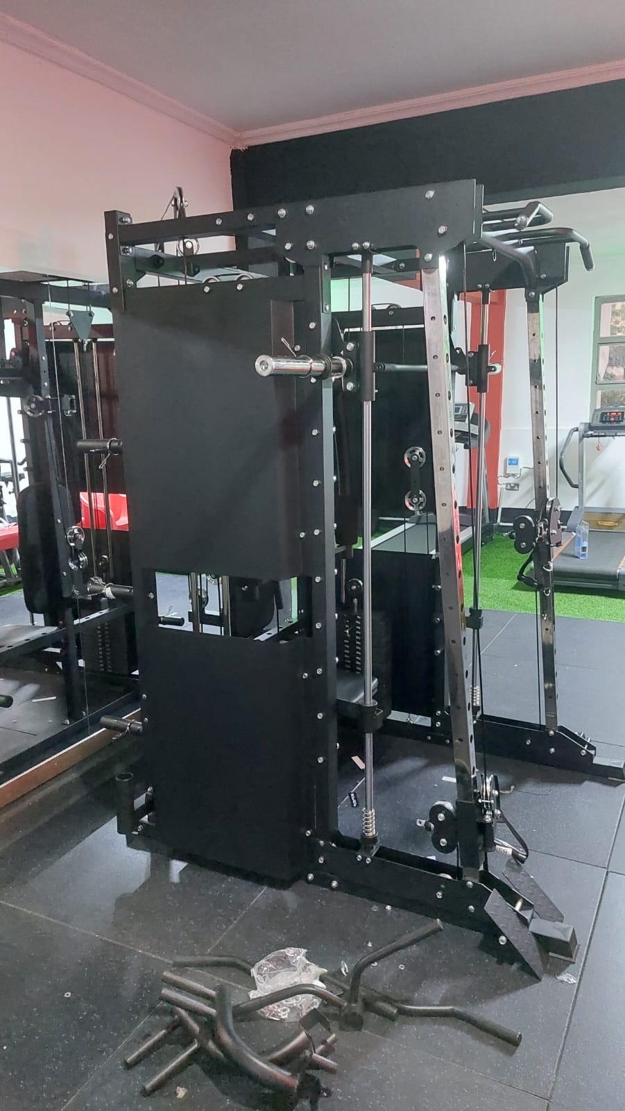 Integrated Cable Crossover and Smith Machine - Happy Fitness Kenya