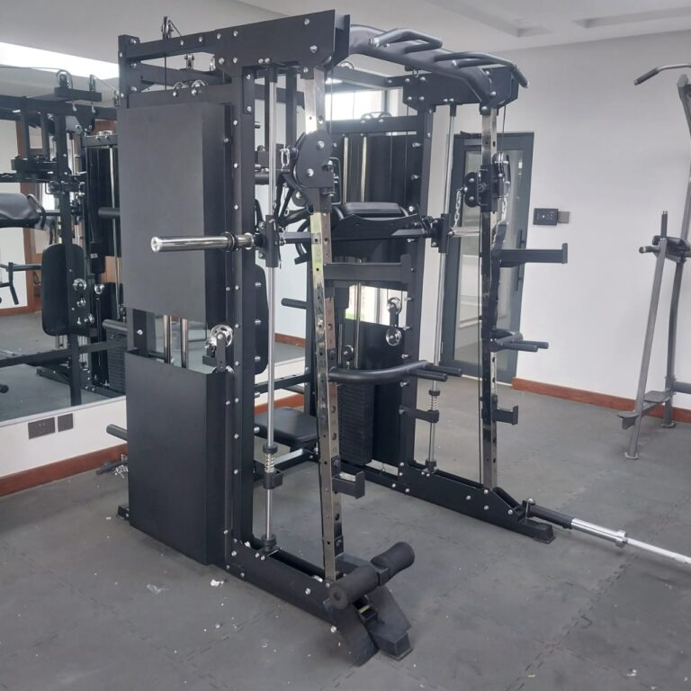 Cable Crossover and Smith Machine - Happy Fitness Kenya