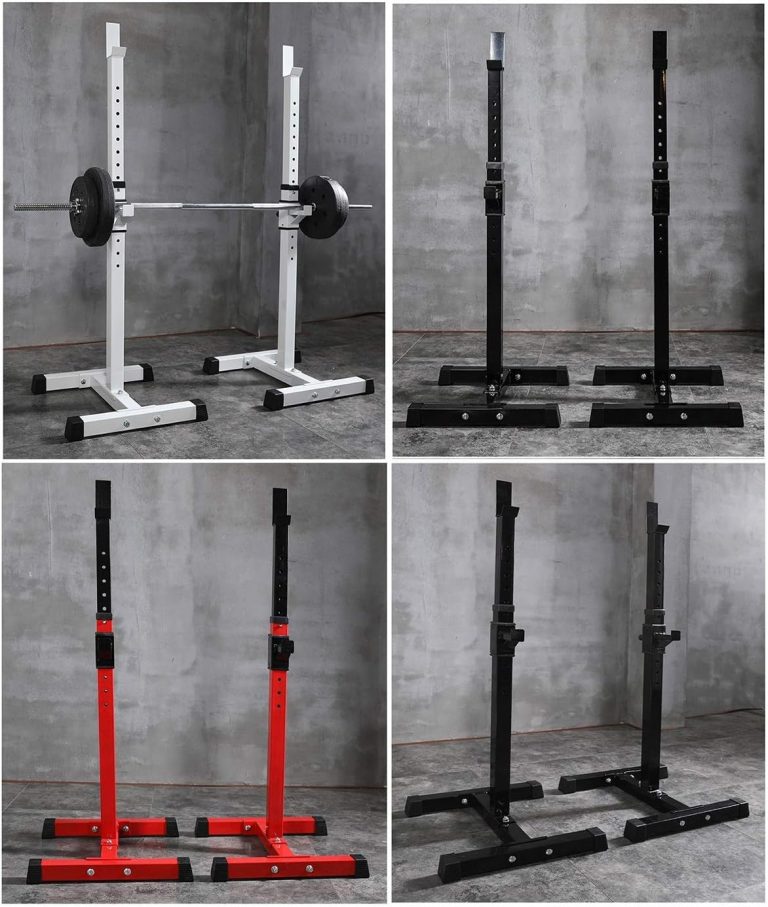 Adjustable Barbell Stand Squat Rack - Happy Fitness Kenya