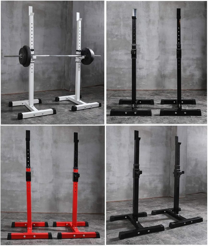 Adjustable Barbell Stand Squat Rack - Happy Fitness Kenya